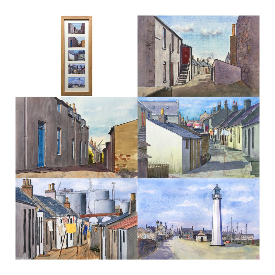 Old Torry, Aberdeen, Scotland | GM-Art